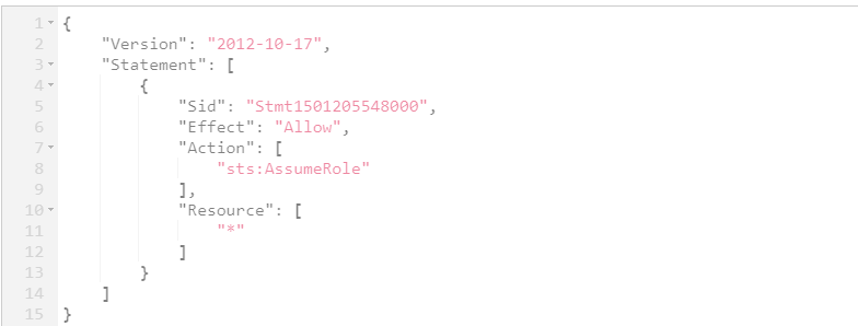 Base Account Configuration in AWS